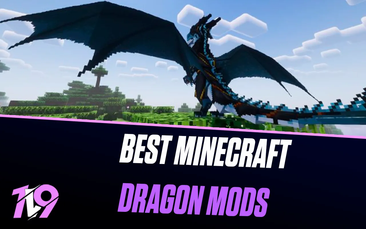 10 Best Minecraft Dragon Mods, Ranked | 1v9