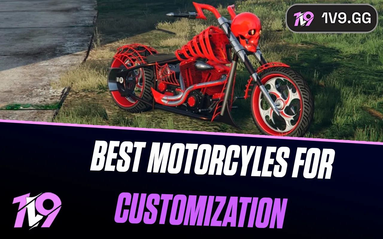 5 Best Motorcycles to Customize In GTA Online | 1v9