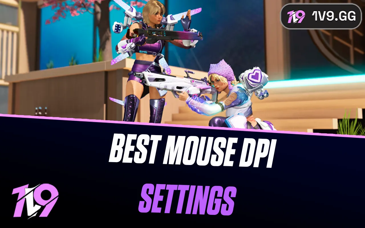 Best Mouse DPI Settings in Apex Legends | 1v9