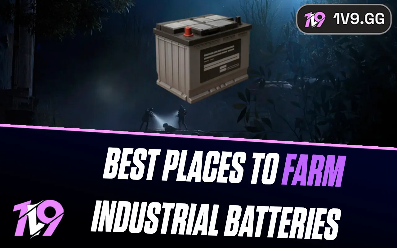 Best Places To Farm Industrial Batteries In Arc Raiders | 1v9