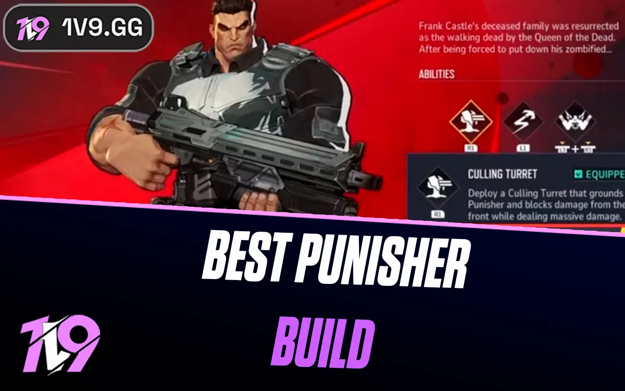 Best Punisher Build in Marvel Rivals Zombies | 1v9