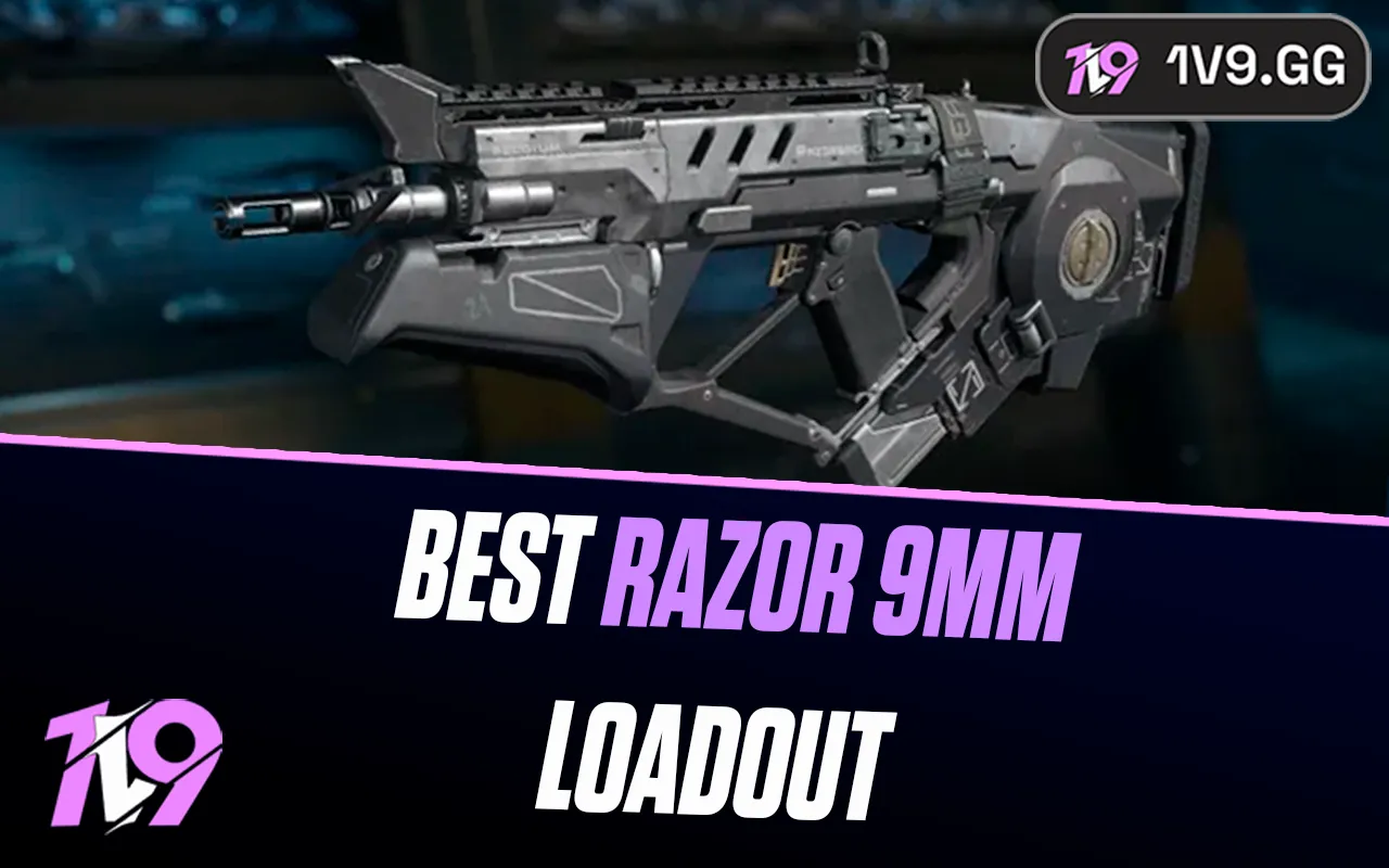Best Razor 9mm Loadout in COD Black Ops 7 | 1v9
