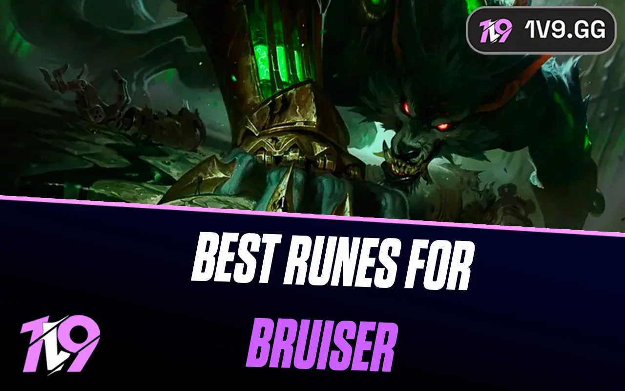 10 Best Runes For Bruisers in League of Legends | 1v9