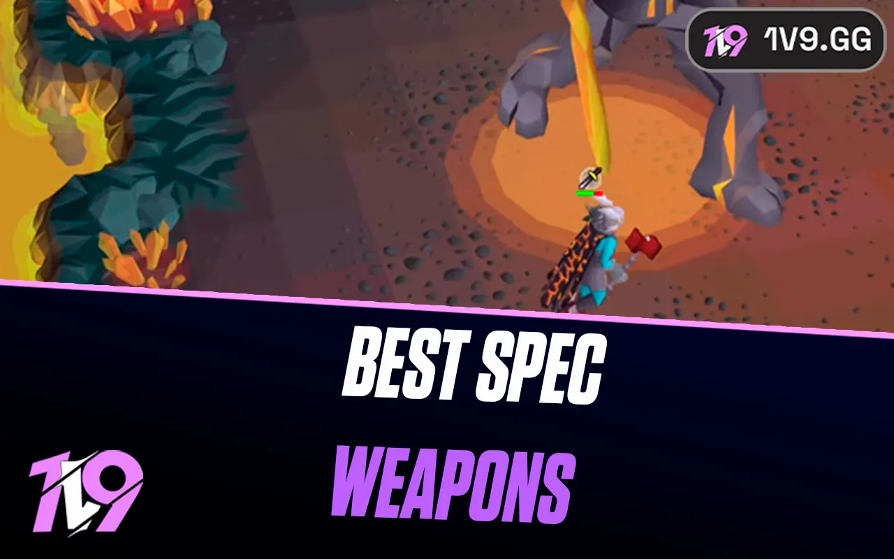 10 Best Spec Weapons in Old School RuneScape | 1v9