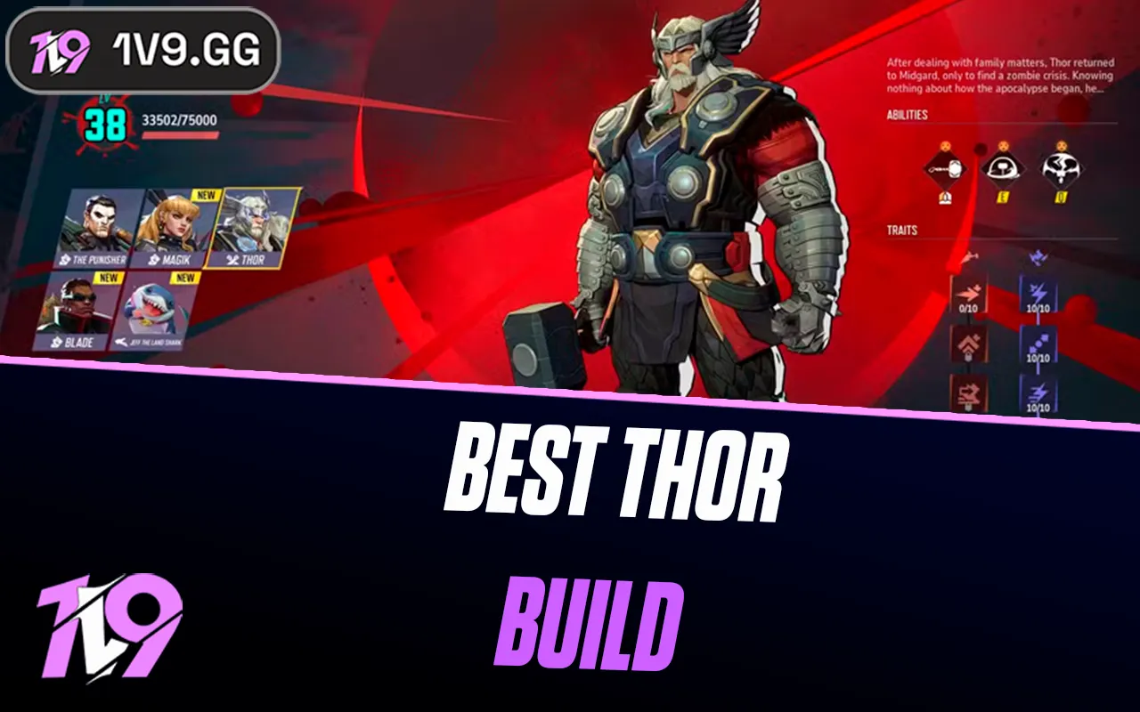 Best Thor Build in Marvel Rivals Zombies | 1v9