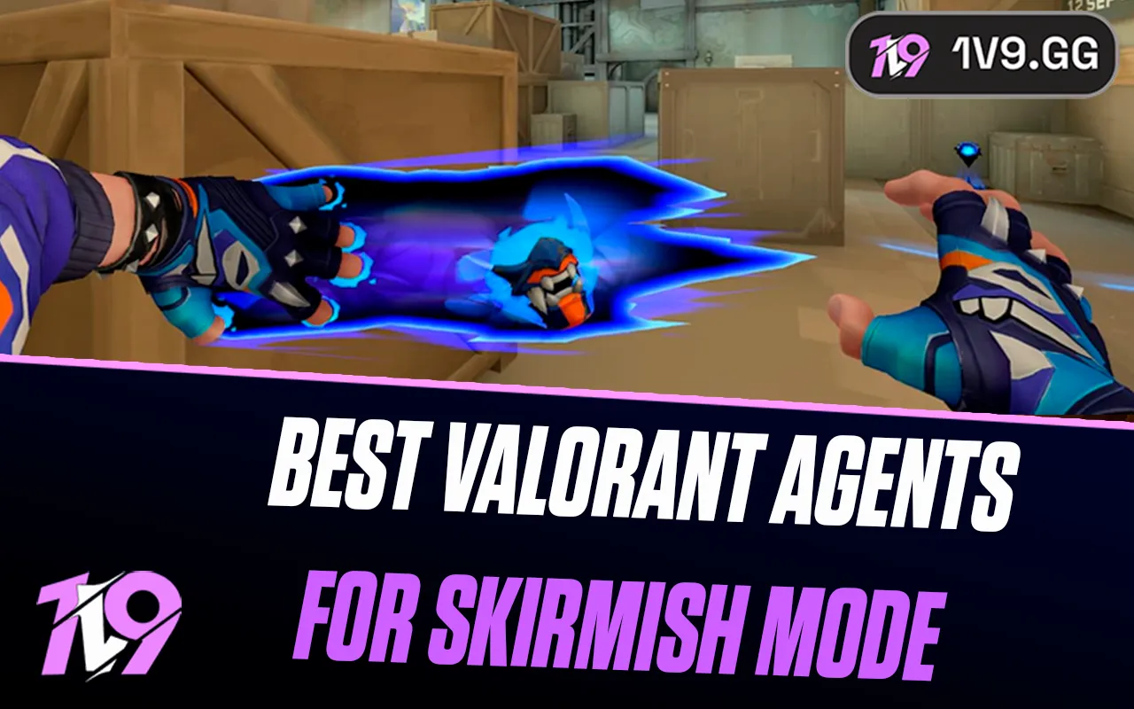 10 Best Valorant Agents For Skirmish Mode | 1v9