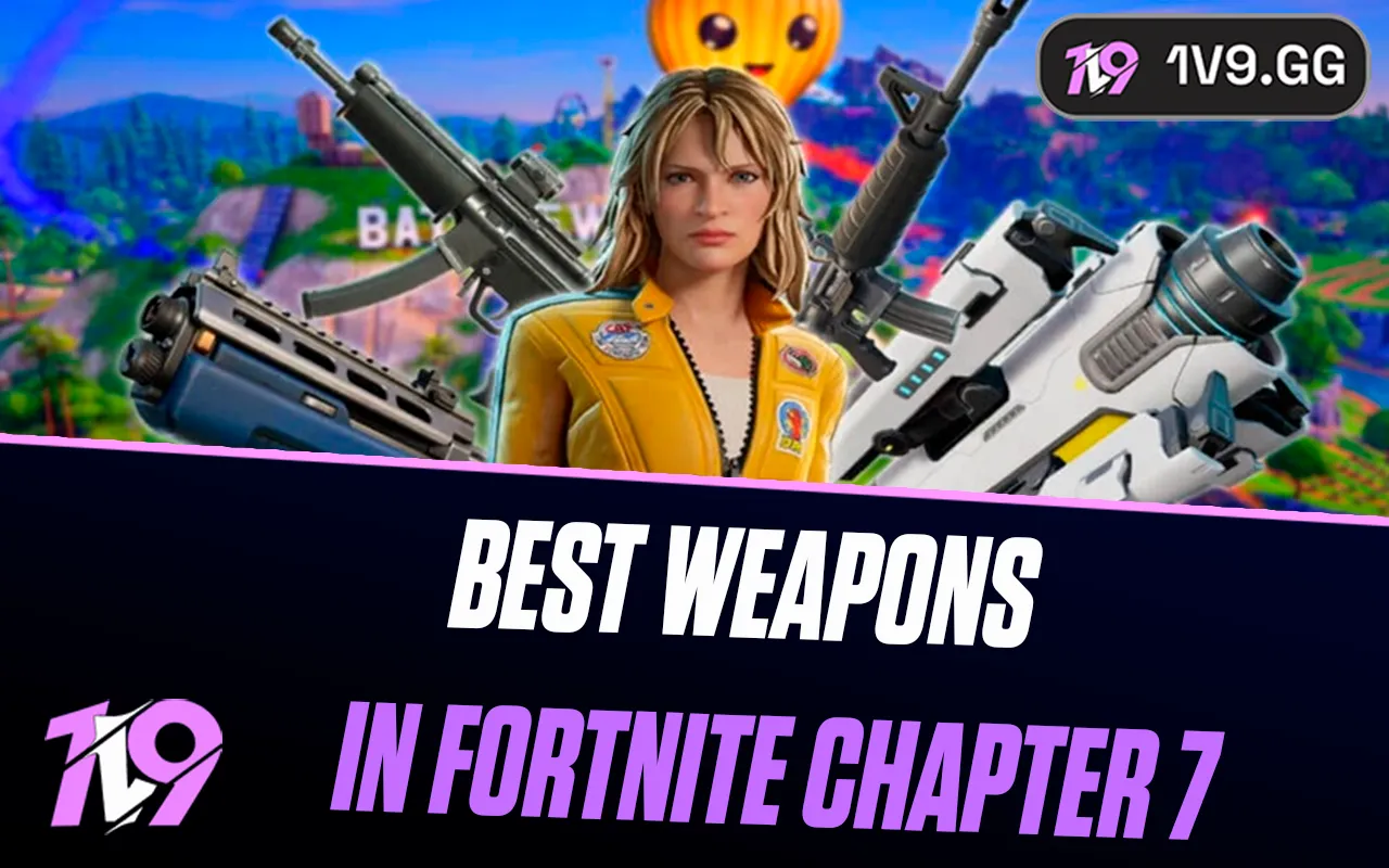 The Best Weapons in Fortnite Chapter 7 Season 1 | 1v9