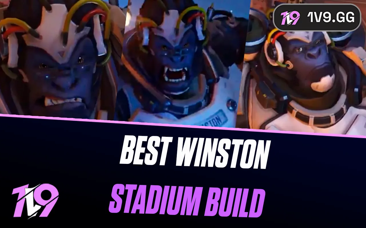 Best Winston Stadium Builds in Overwatch 2 | 1v9