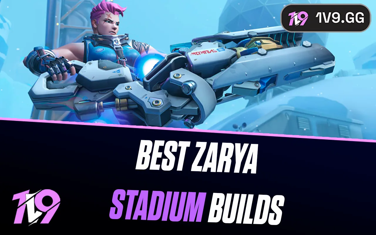 Best Zarya Stadium Builds In Overwatch 2 | 1v9