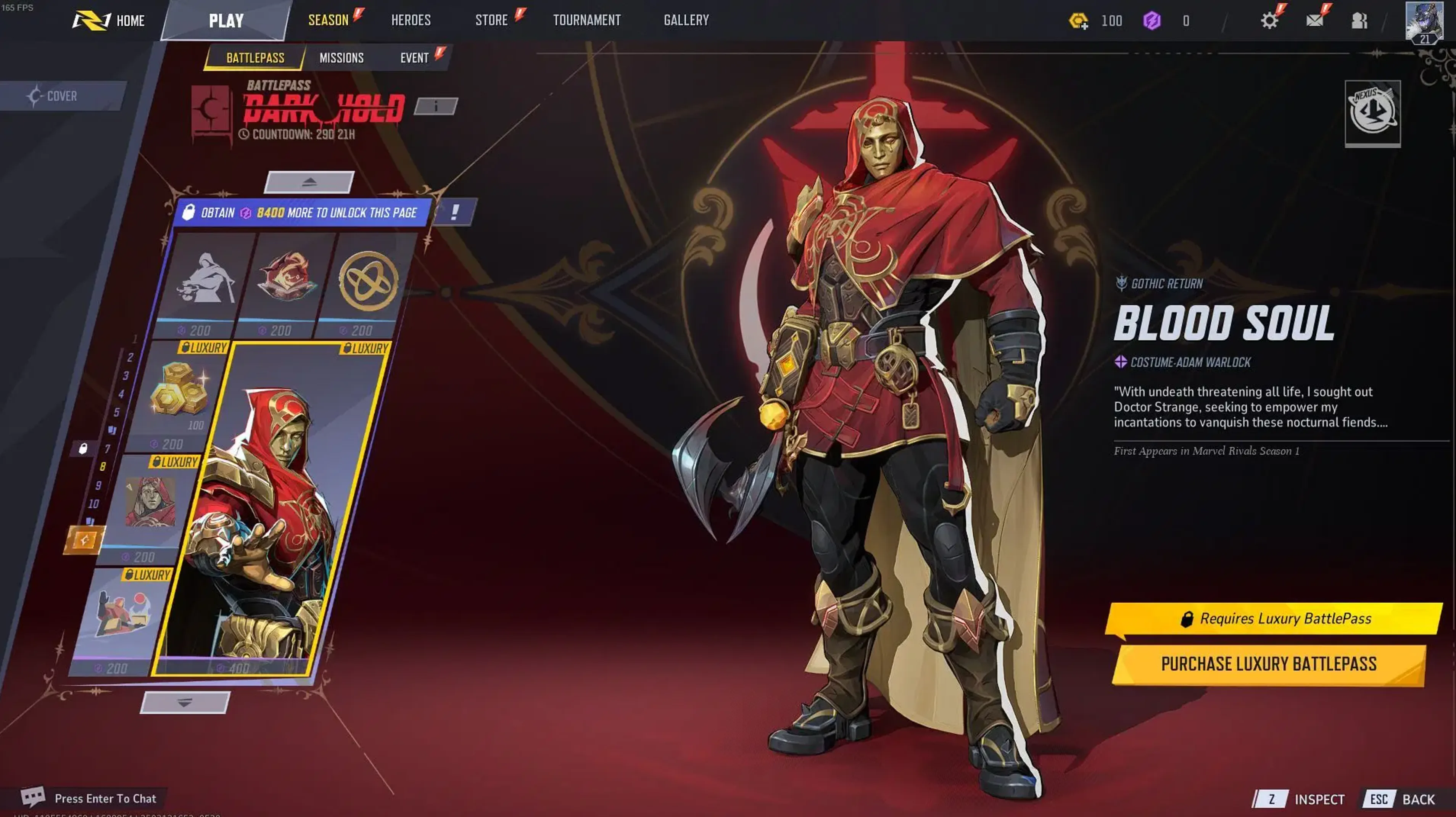 All Adam Warlock Skins In Marvel Rivals | 1v9