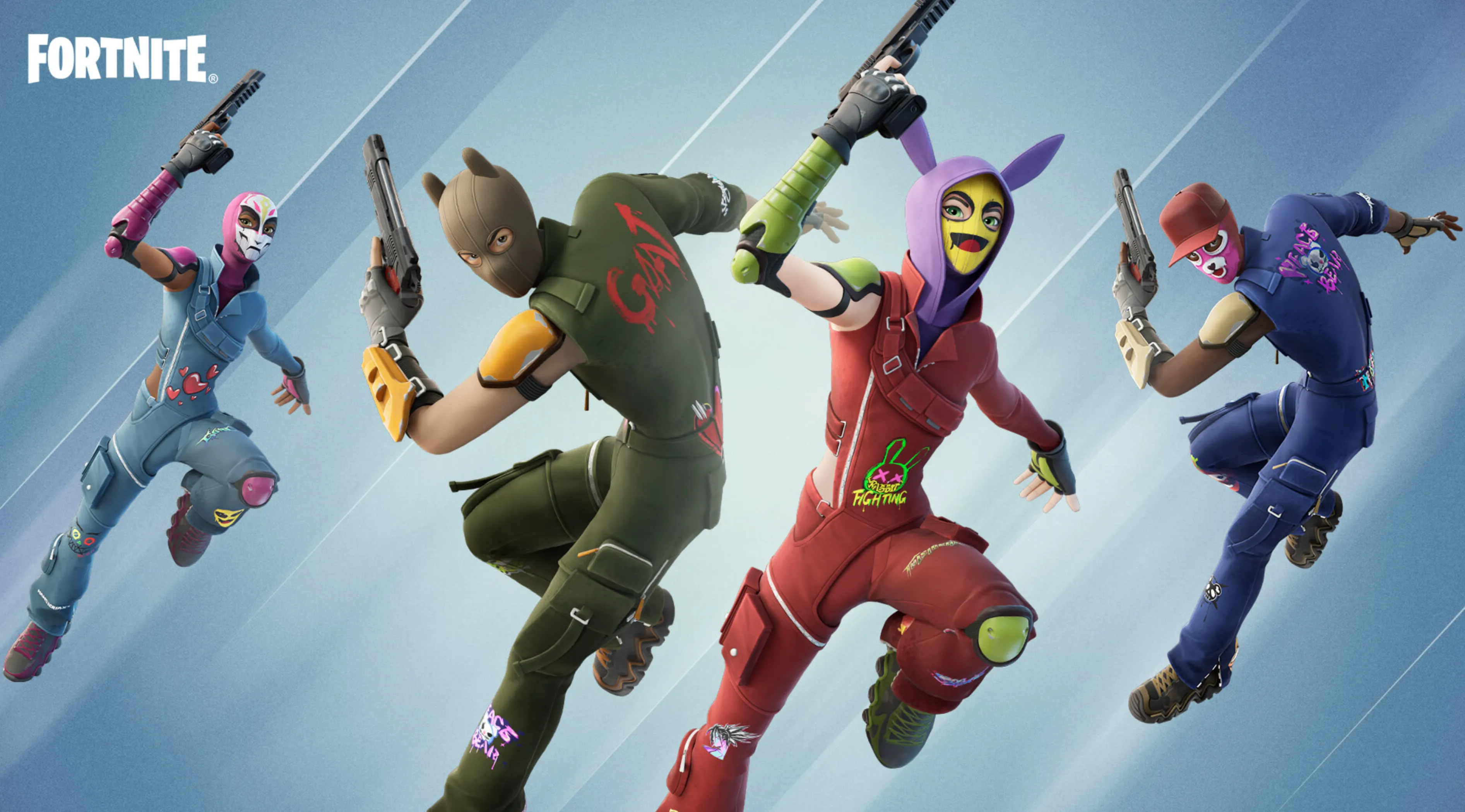 10 Most Used Skins In Fortnite | 1v9