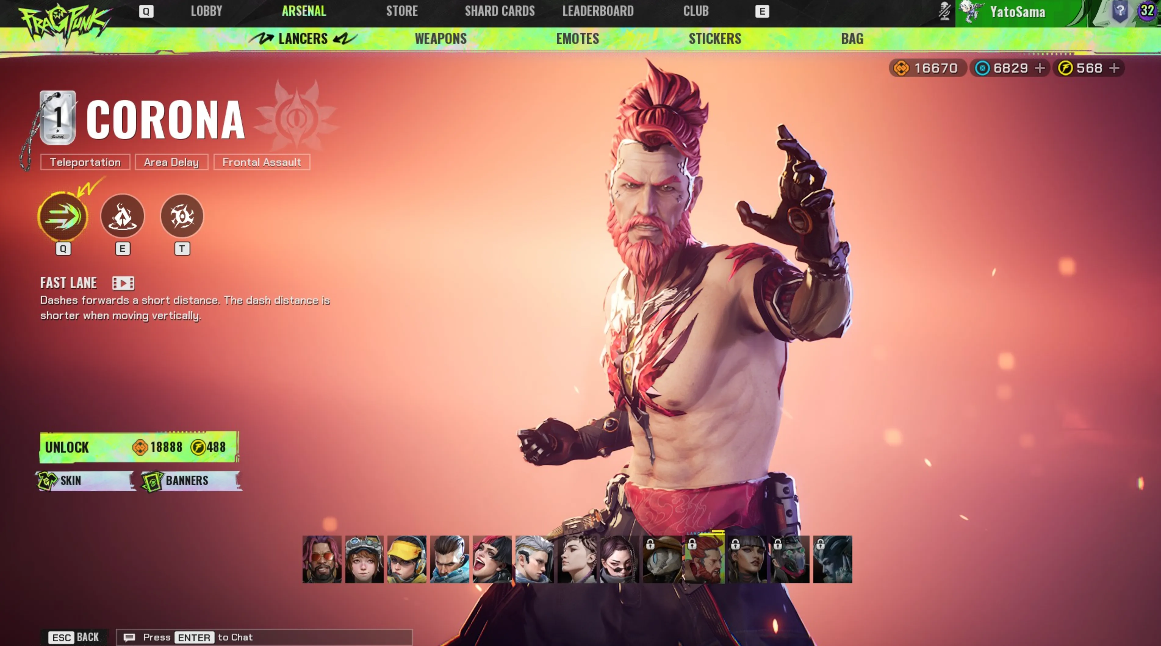 Every Fragpunk Lancer And Their Skills Explained | 1v9