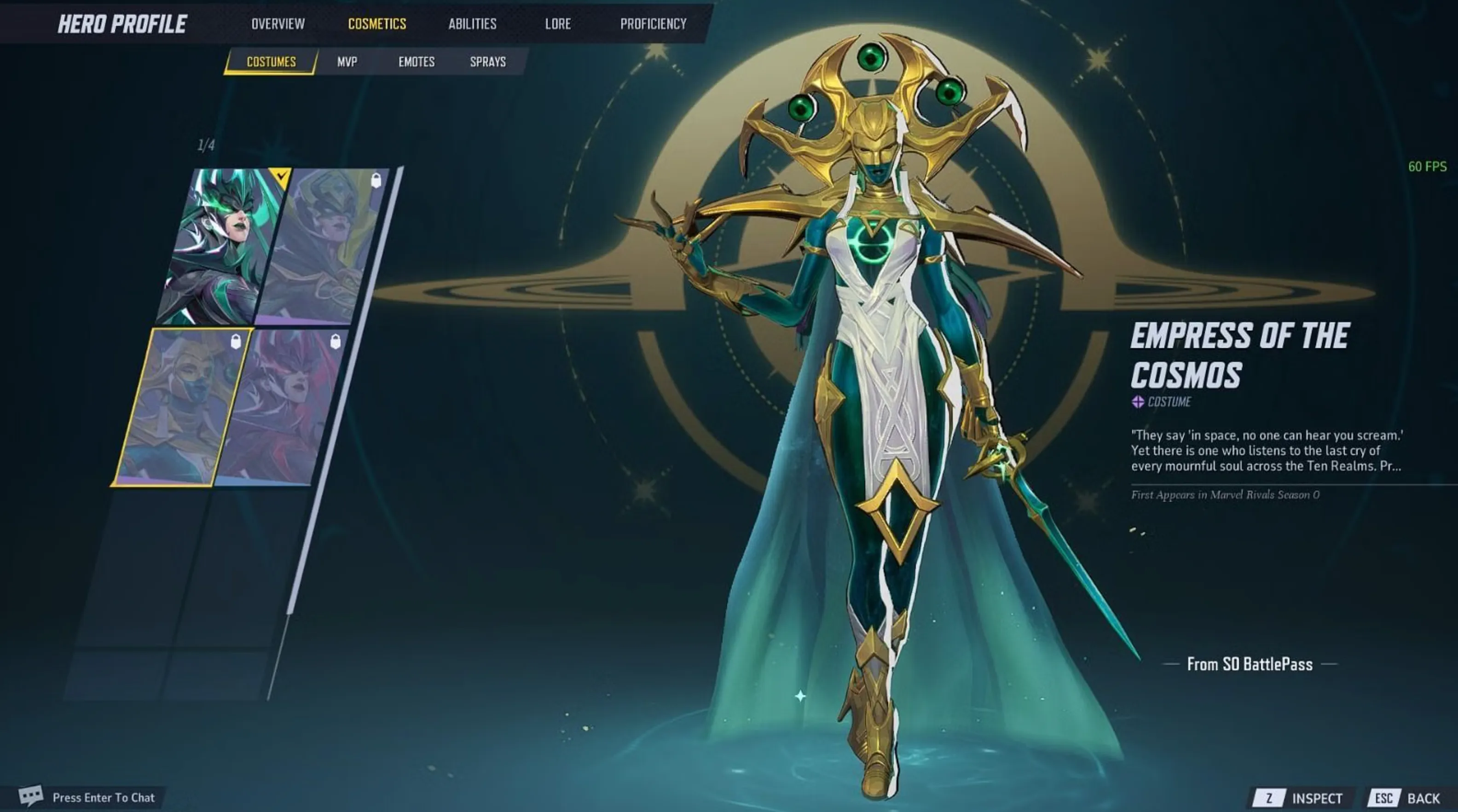 All Hela Skins In Marvel Rivals | 1v9