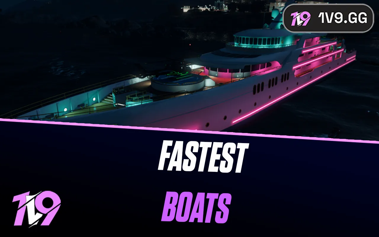 8 Fastest Boats in GTA Online, Ranked | 1v9