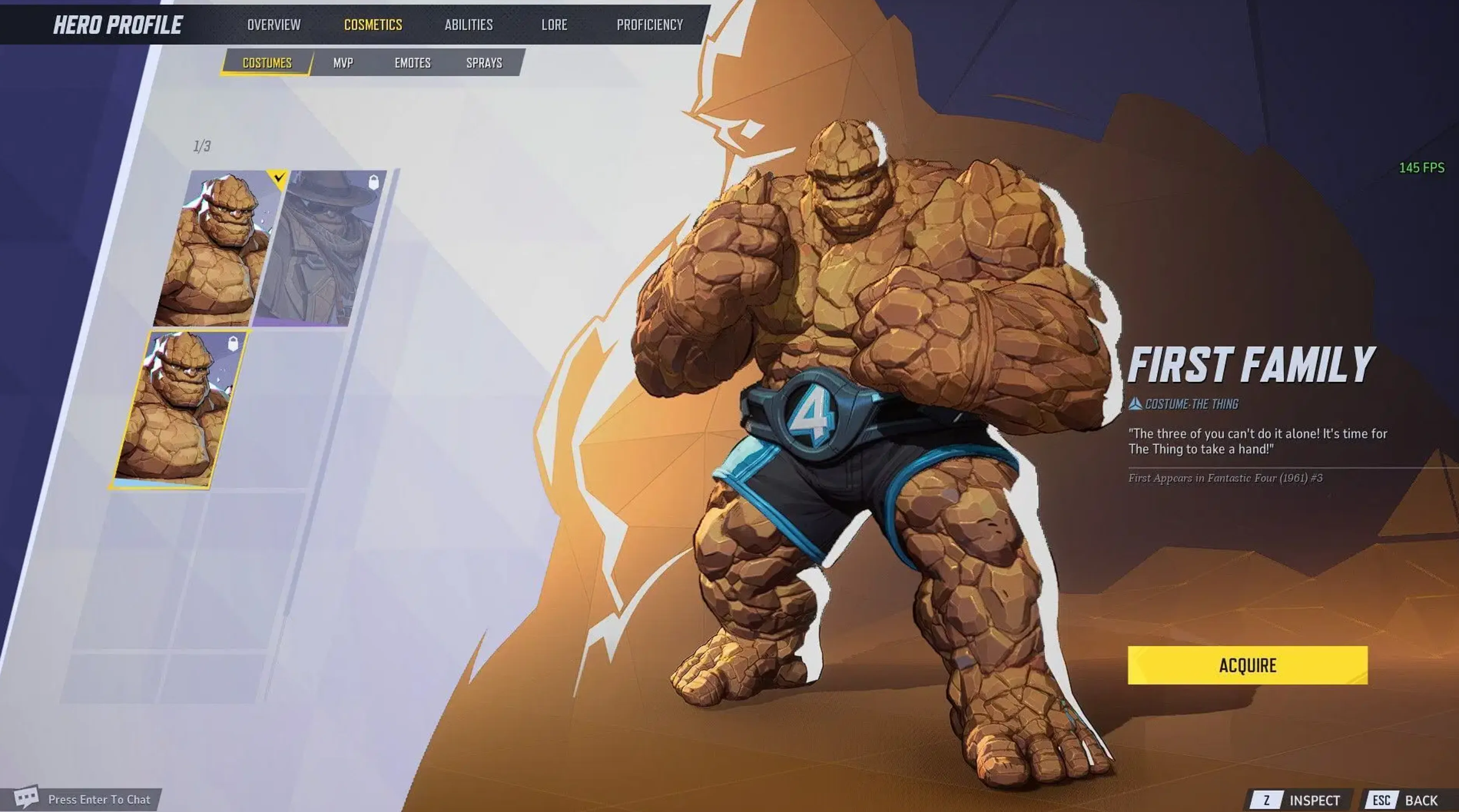 All The Thing Skins In Marvel Rivals | 1v9