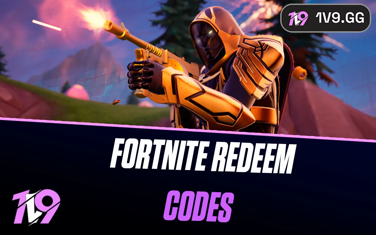 Fortnite Redeem Codes (November 2025) | 1v9