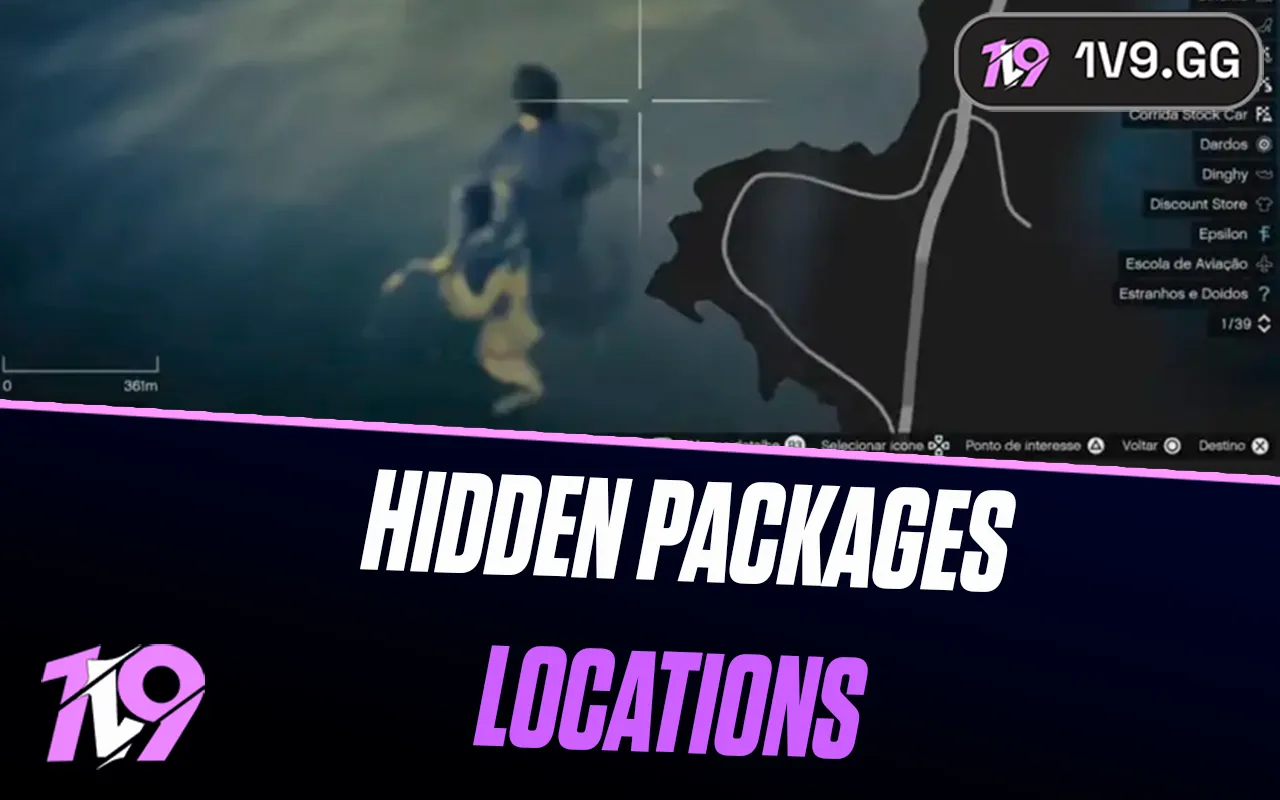 All GTA 5 Hidden Packages Locations | 1v9