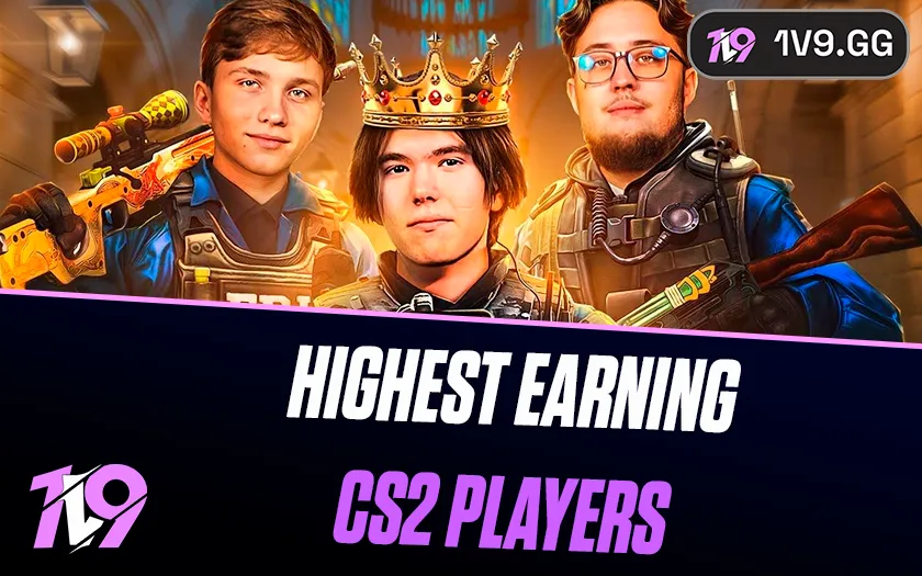 10 Highest Paid CS2 Players of All Time | 1v9