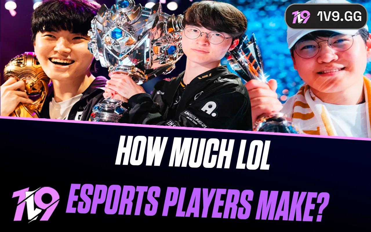How Much Do League of Legends Esports Players Make in 2026? | 1v9