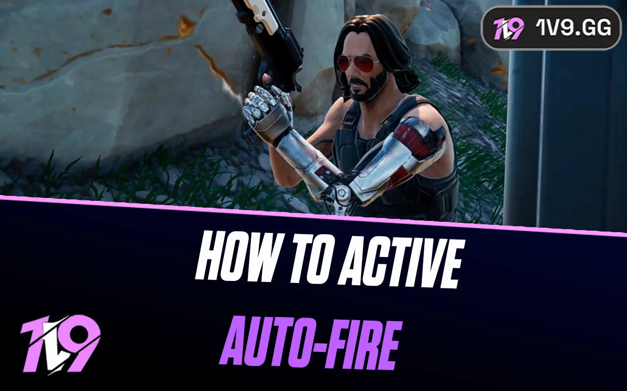 How To Activate Auto-Fire in Fortnite | 1v9