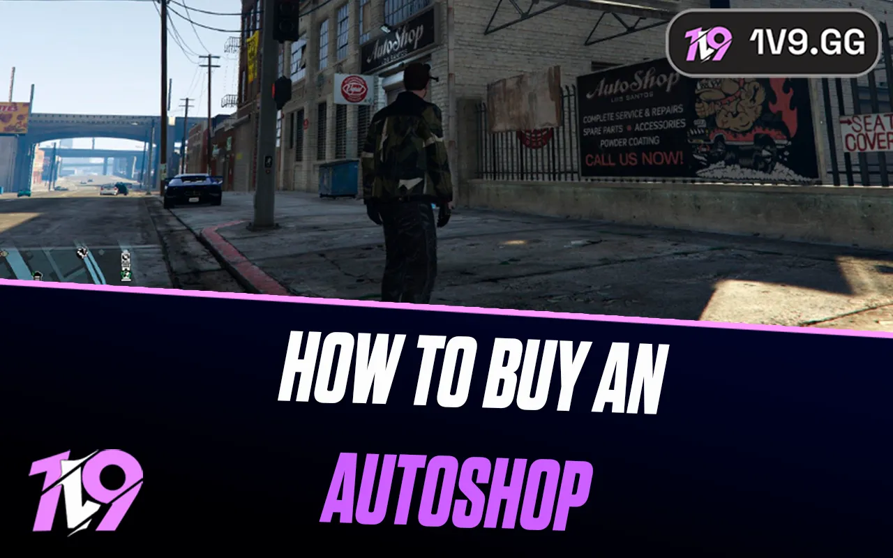 How To Buy An Auto Shop In GTA 5 Online | 1v9