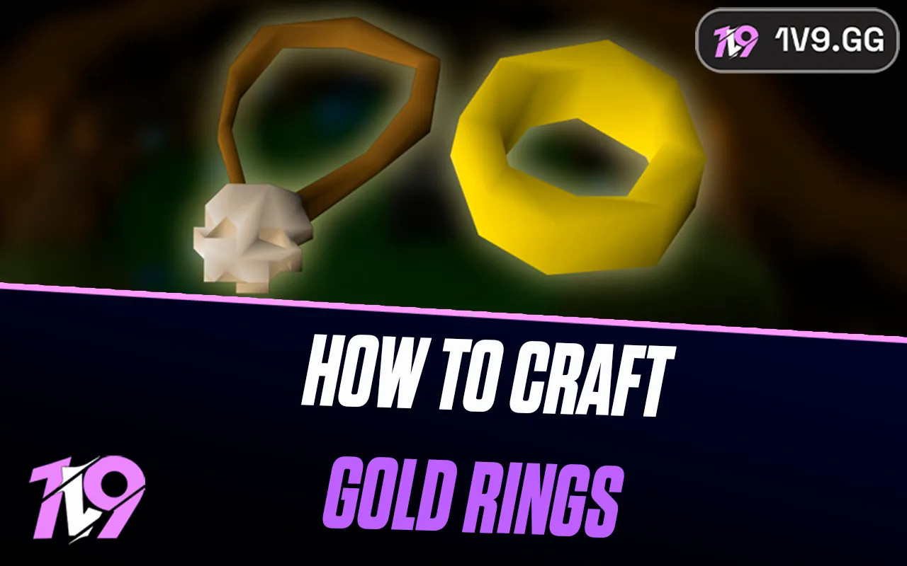How To Craft Gold Rings in OSRS: Complete Guide | 1v9