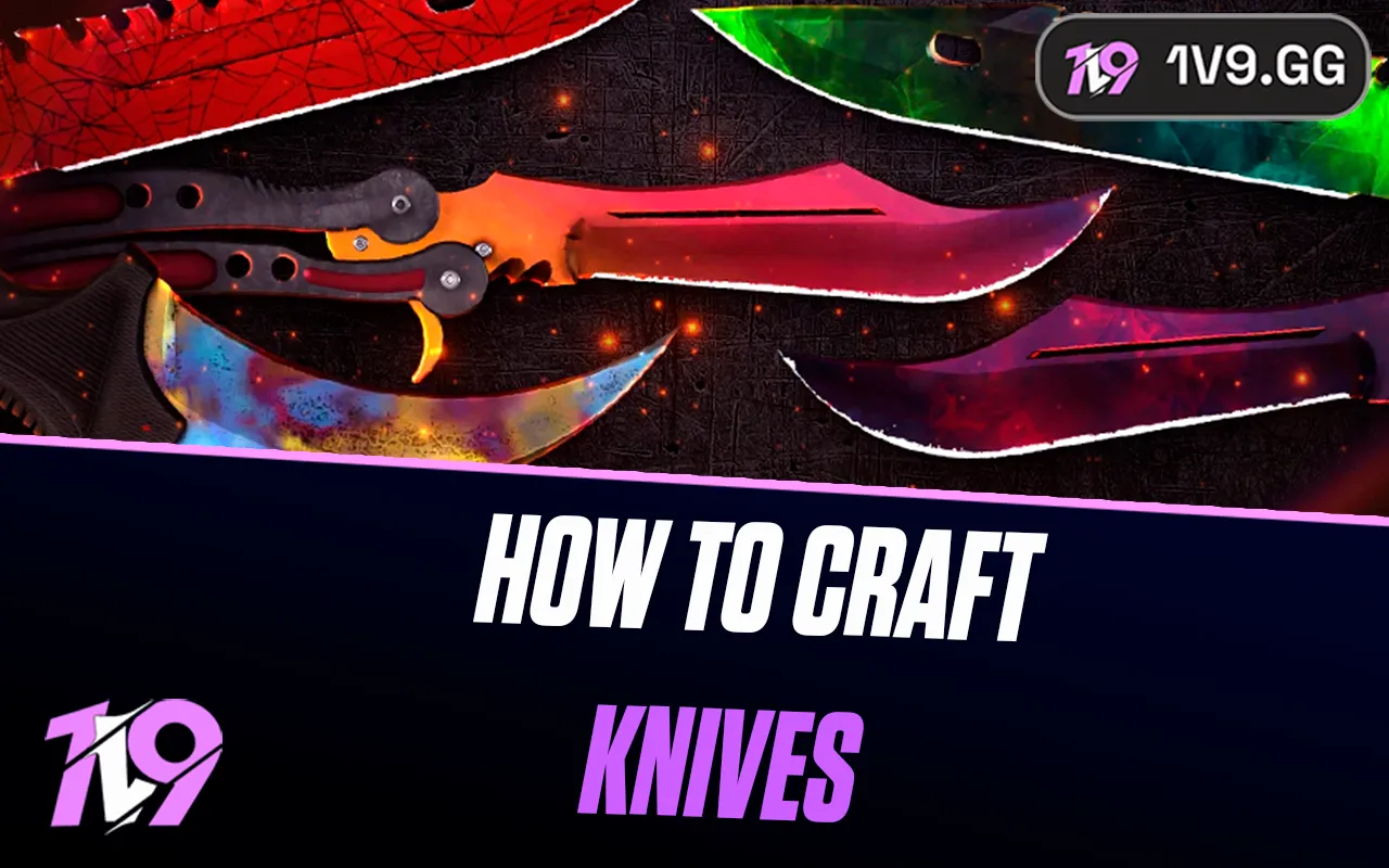 How To Craft Knives After The New CS2 Update | 1v9