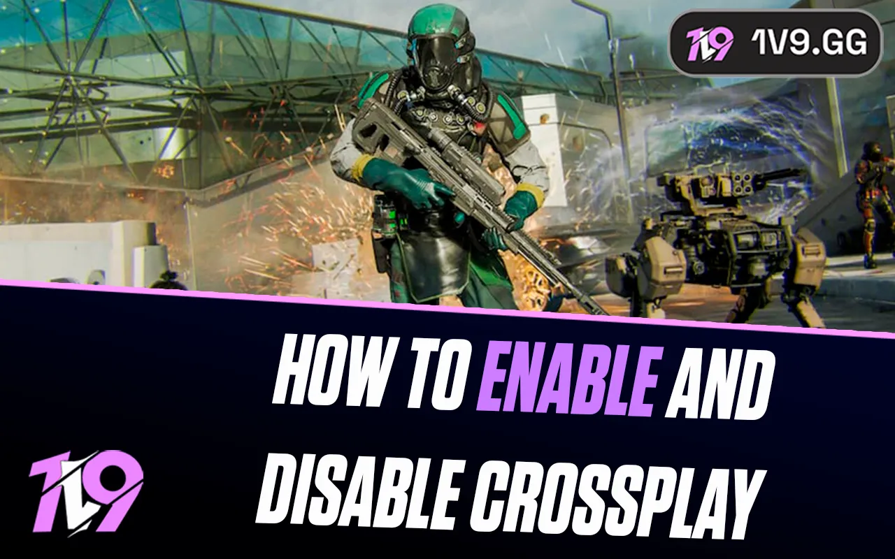 How To Enable and Disable Crossplay in CoD Black Ops 7 | 1v9