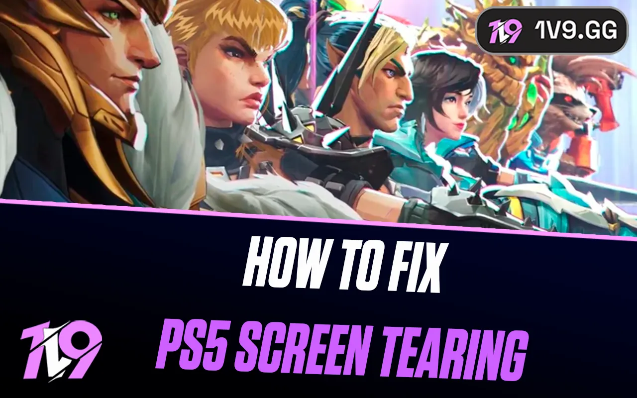 How To Fix Marvel Rivals PS5 Screen Tearing | 1v9