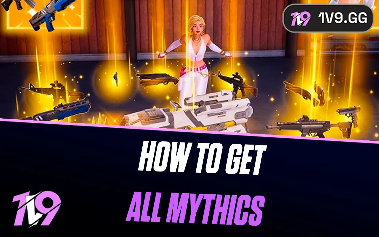 How To Get All Mythics in Fortnite Chapter 7 Season 1 | 1v9