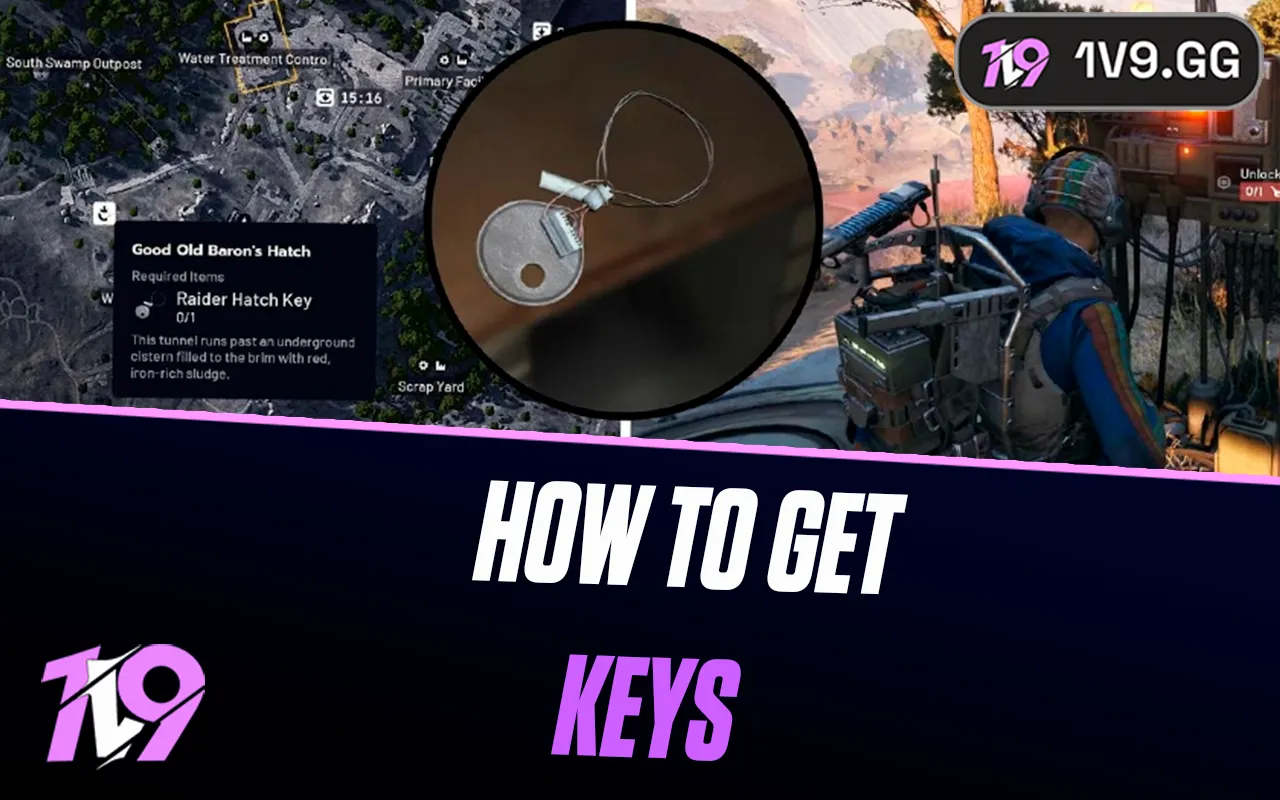 How To Get & Use Raider Hatch Keys In ARC Raiders | 1v9