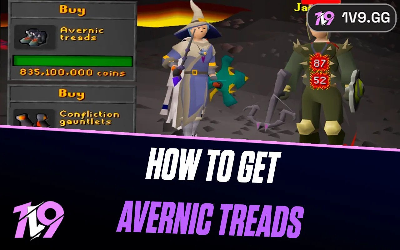 How To Get Avernic Treads in OSRS: Complete Guide | 1v9