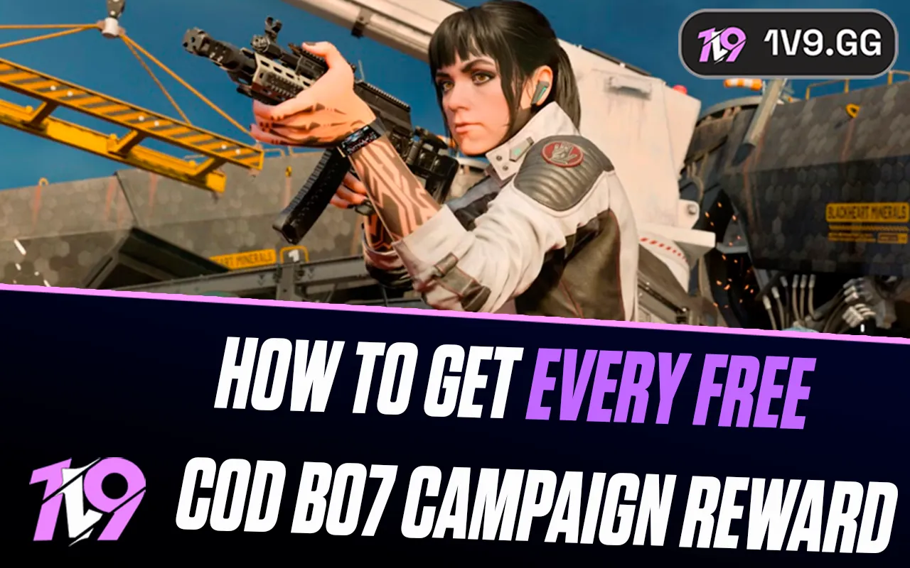 How To Get Every Free Call of Duty Black Ops 7 Campaign Reward | 1v9