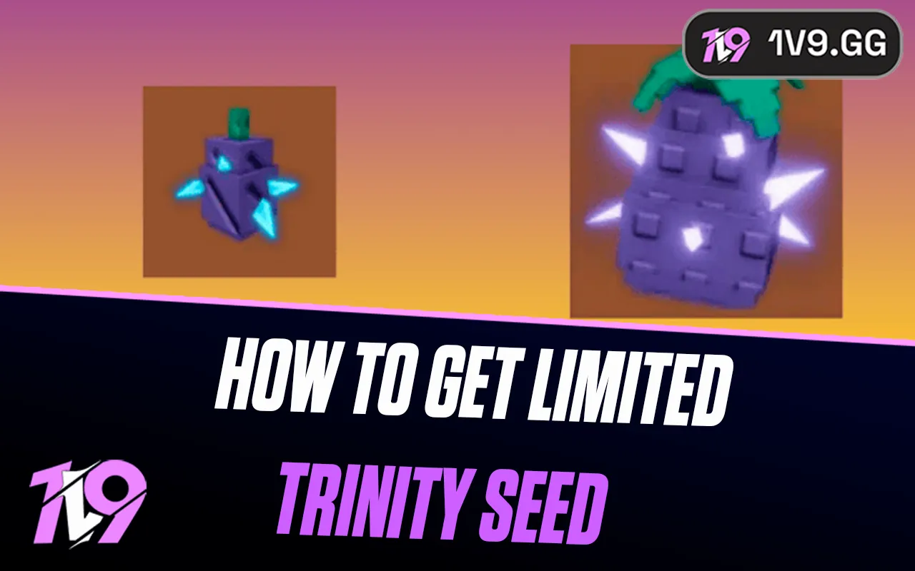 How To Get Limited Trinity Seed in Grow a Garden | 1v9