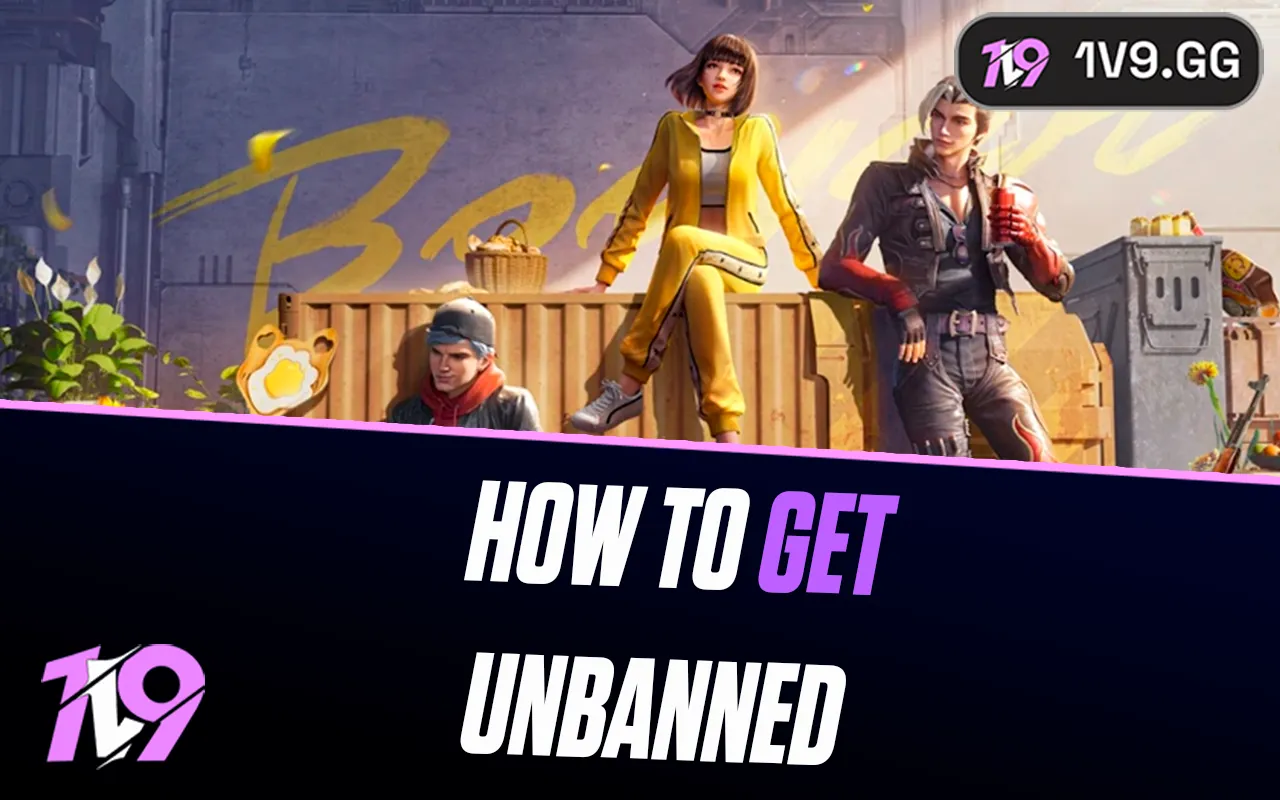 How To Get Unbanned From Free Fire: Ban Appeal Guide | 1v9