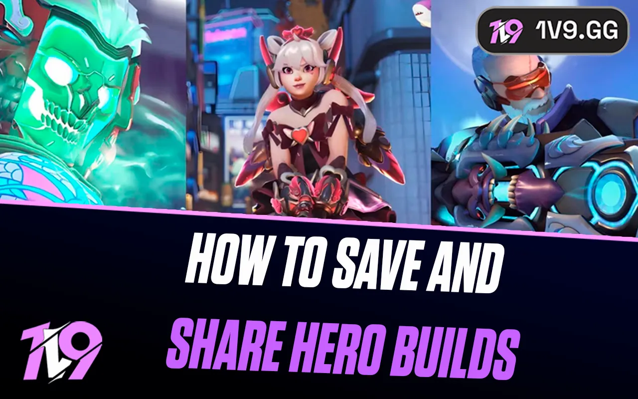 How To Save And Share Hero Builds in Overwatch 2 Stadium | 1v9