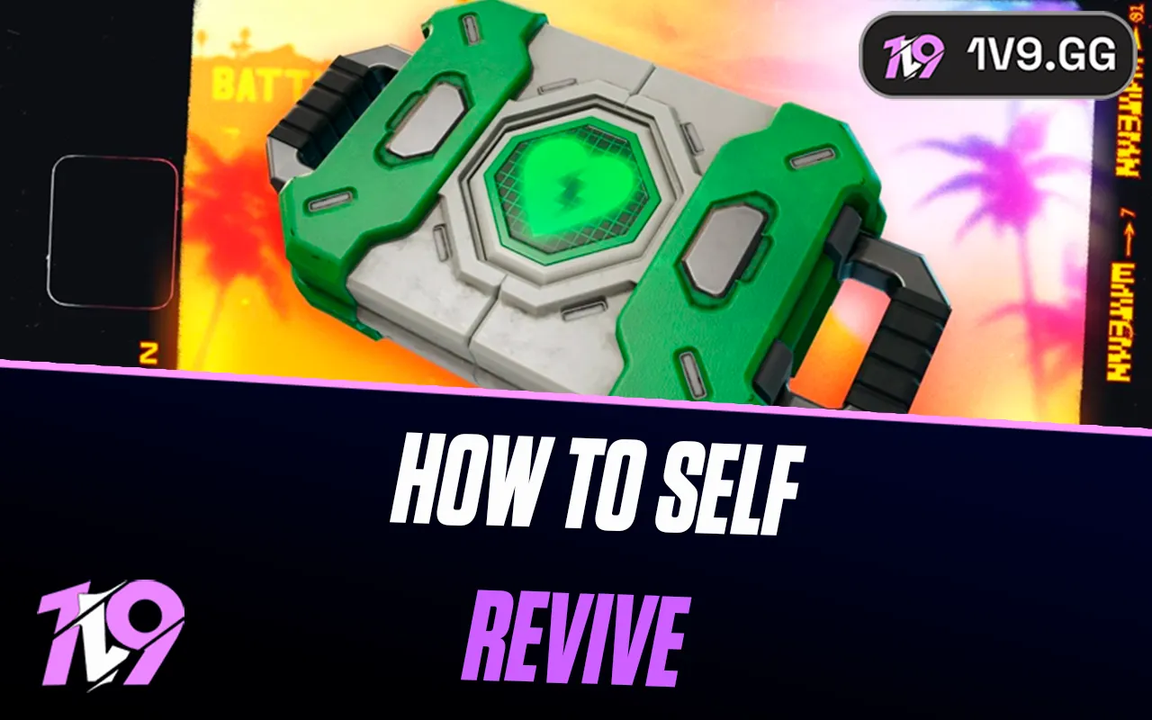 How To Self Revive in Fortnite Chapter 7 | 1v9