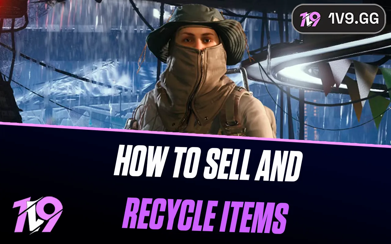 How To Sell And Recycle Items In Arc Raiders | 1v9