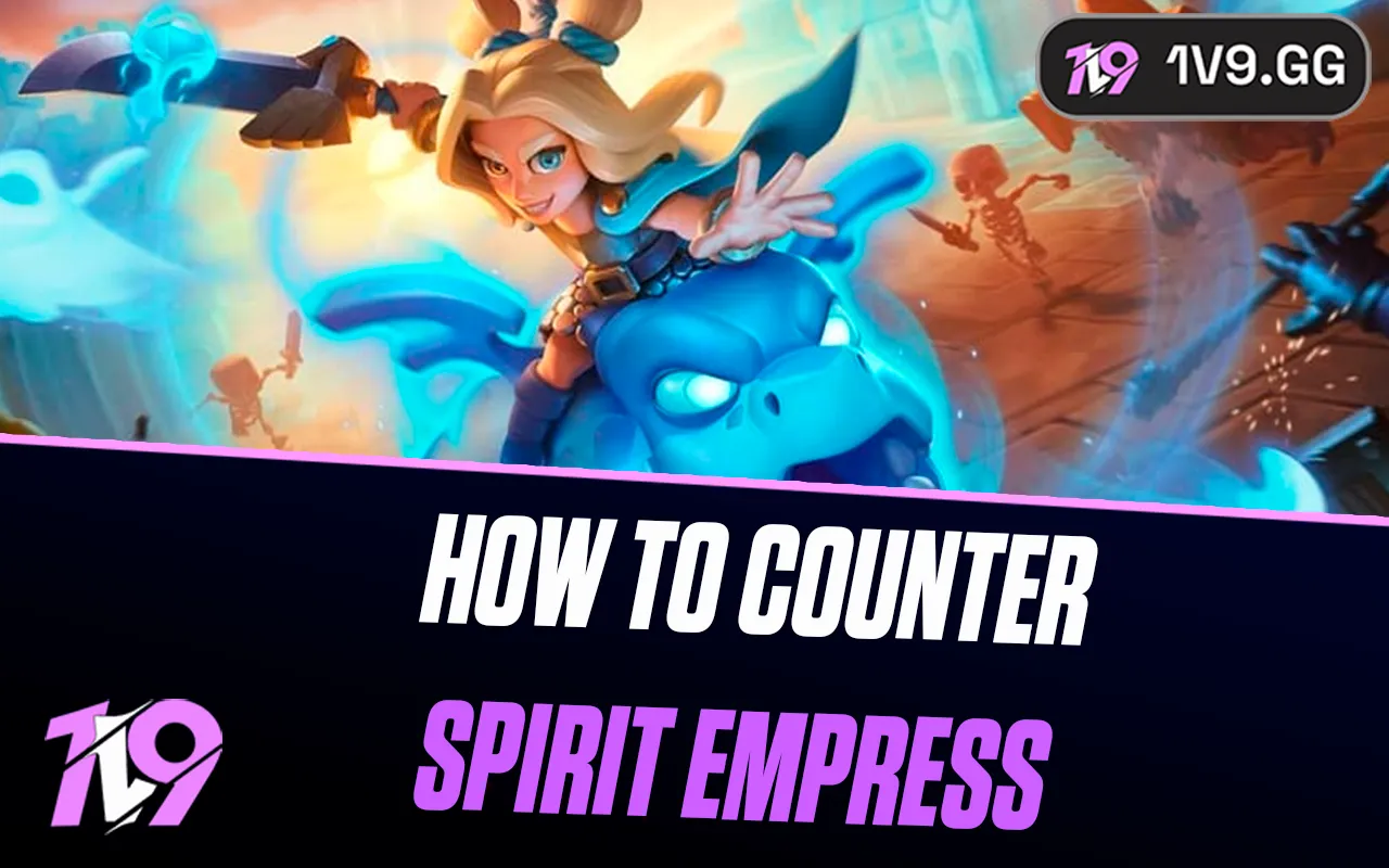 How To Use And Counter Spirit Empress in Clash Royale | 1v9