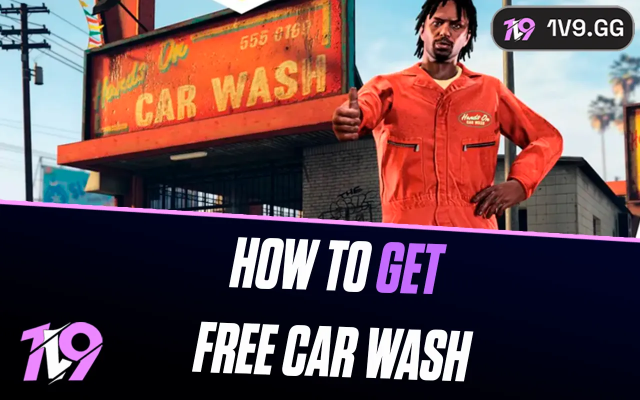 How to Get Free Car Wash in GTA Online | 1v9