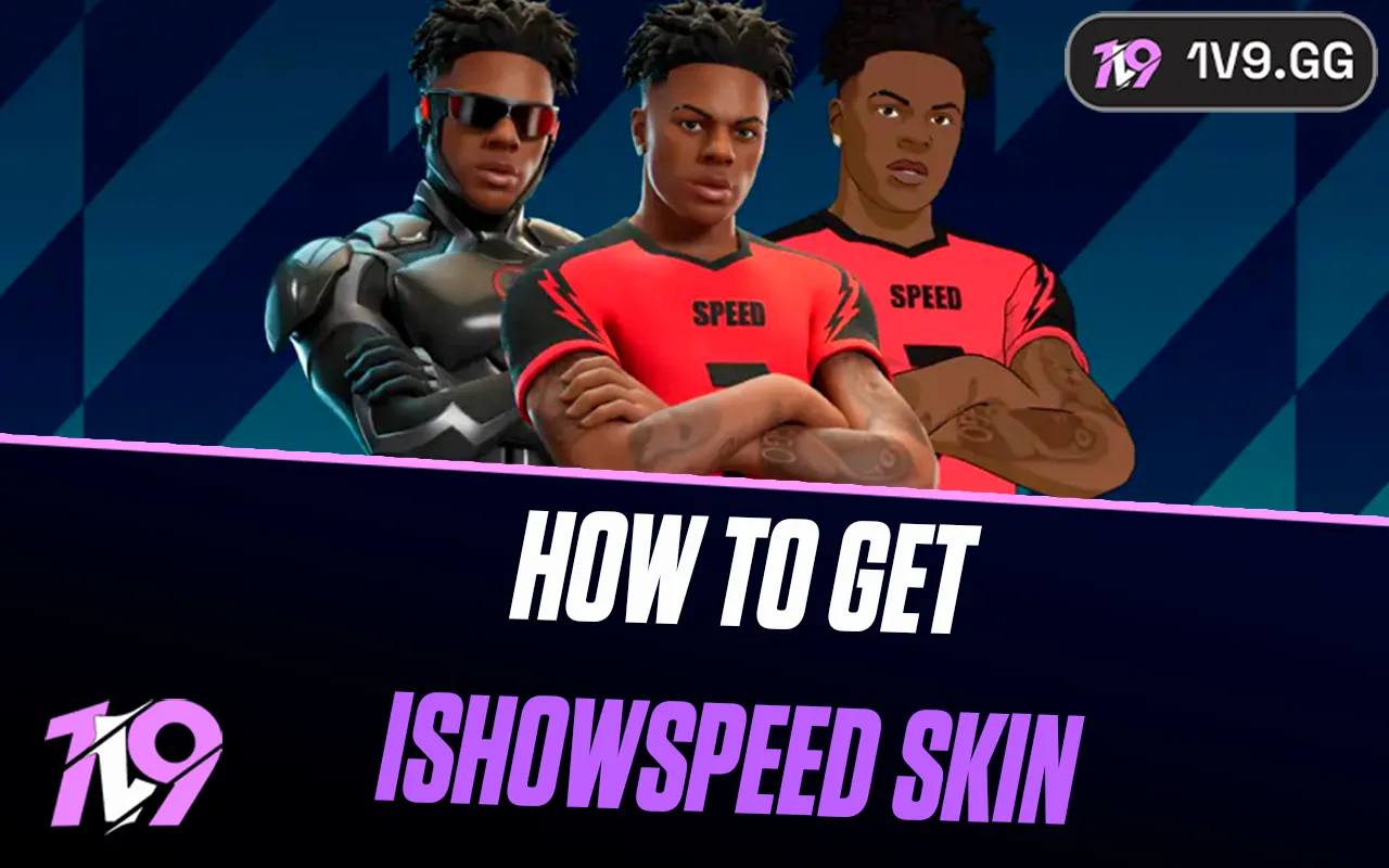 How to Get IShowSpeed Skin in Fortnite | 1v9