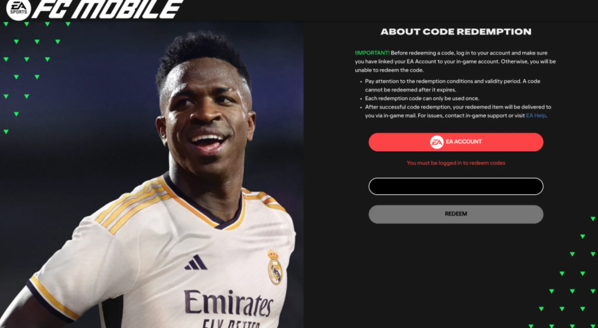 FC Mobile Codes (January 2026) | 1v9