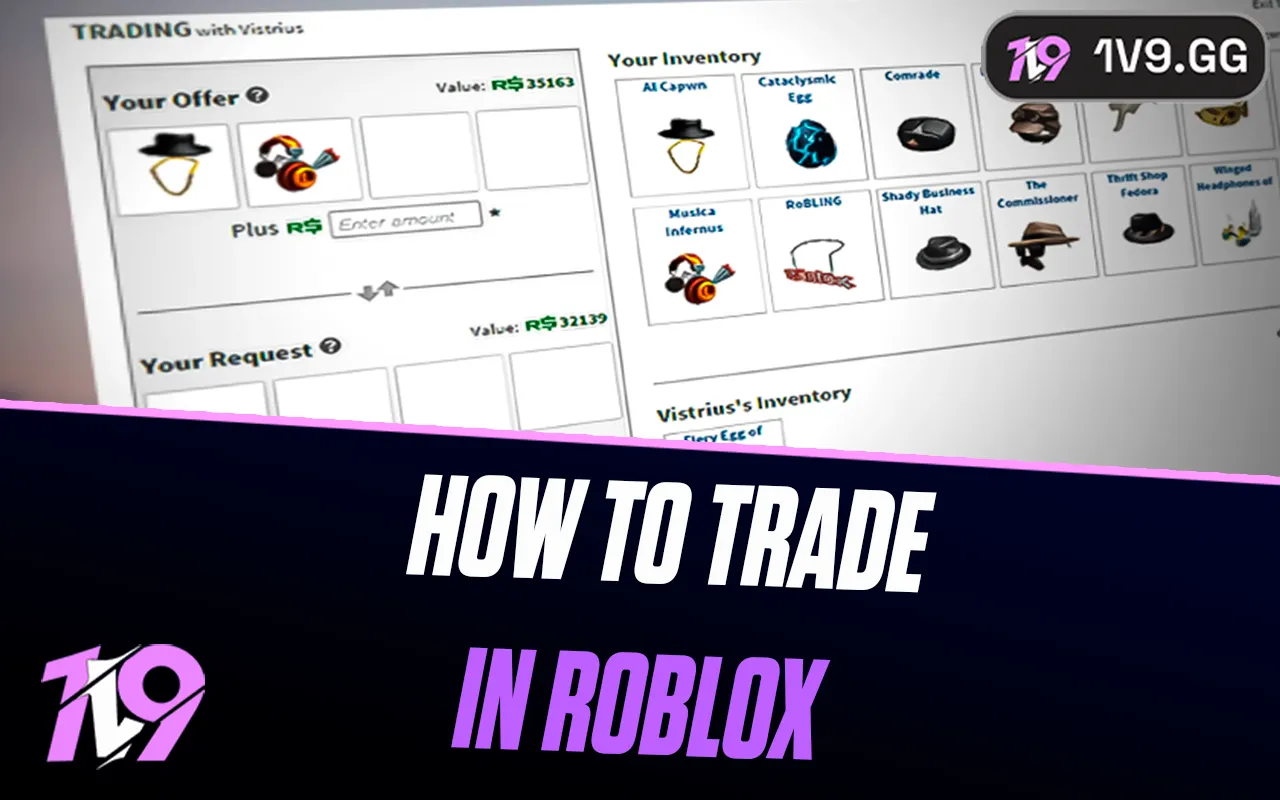 How to Trade in Roblox: Complete Guide | 1v9