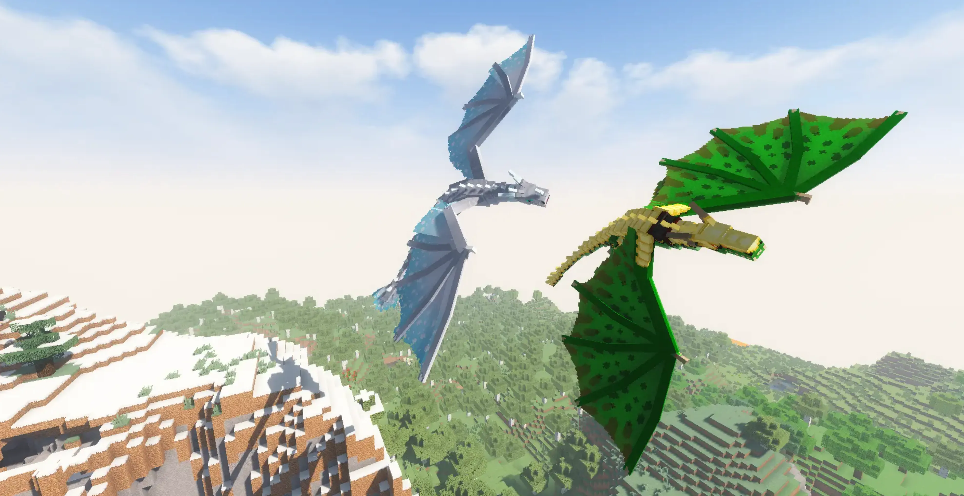 10 Best Minecraft Dragon Mods, Ranked | 1v9