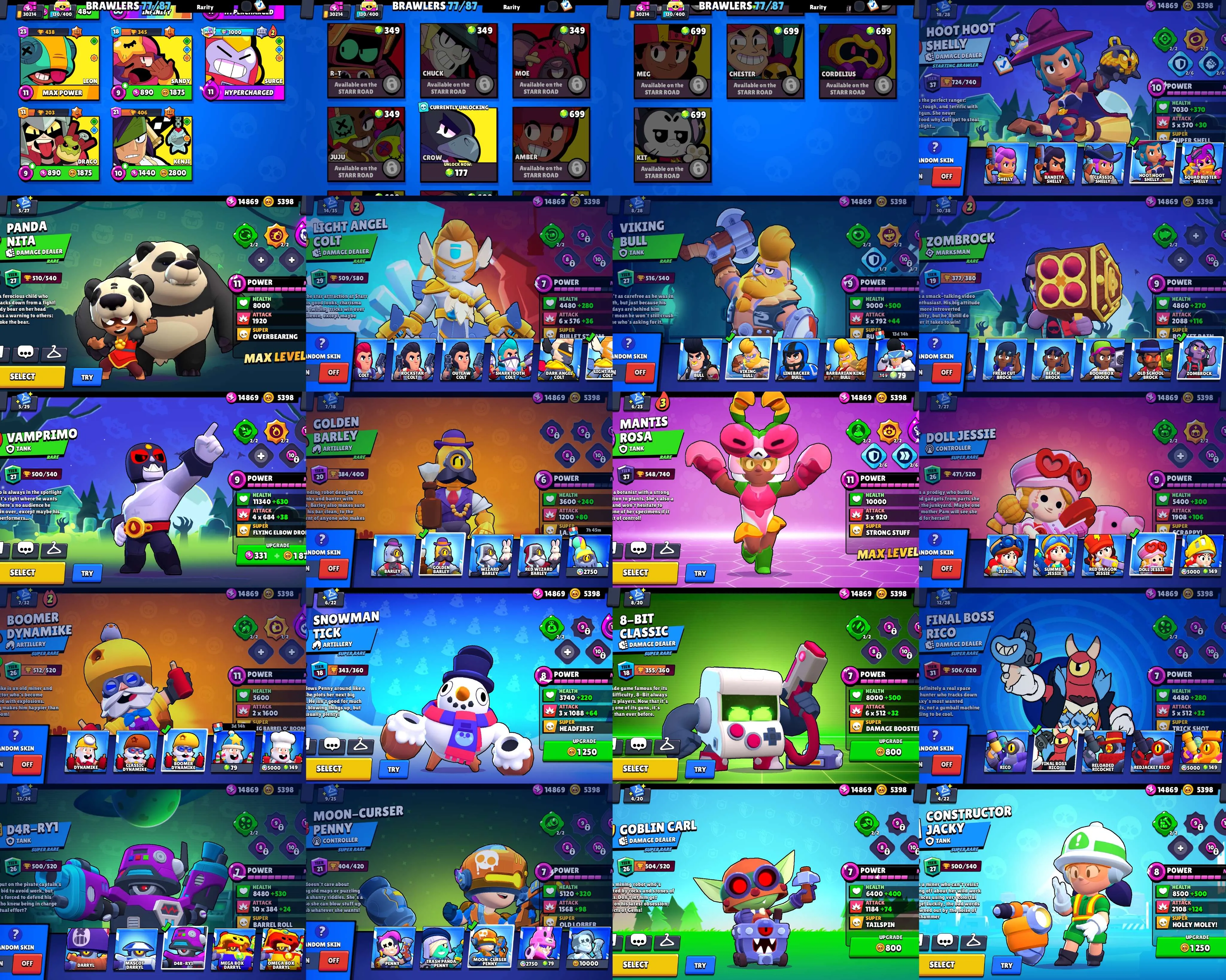 [77 BR] 🏆30200🏆 [7 HYPER] DEVILISH MORTIS/BLACK GODZILLA BUZZ/HOOT HOOT ...