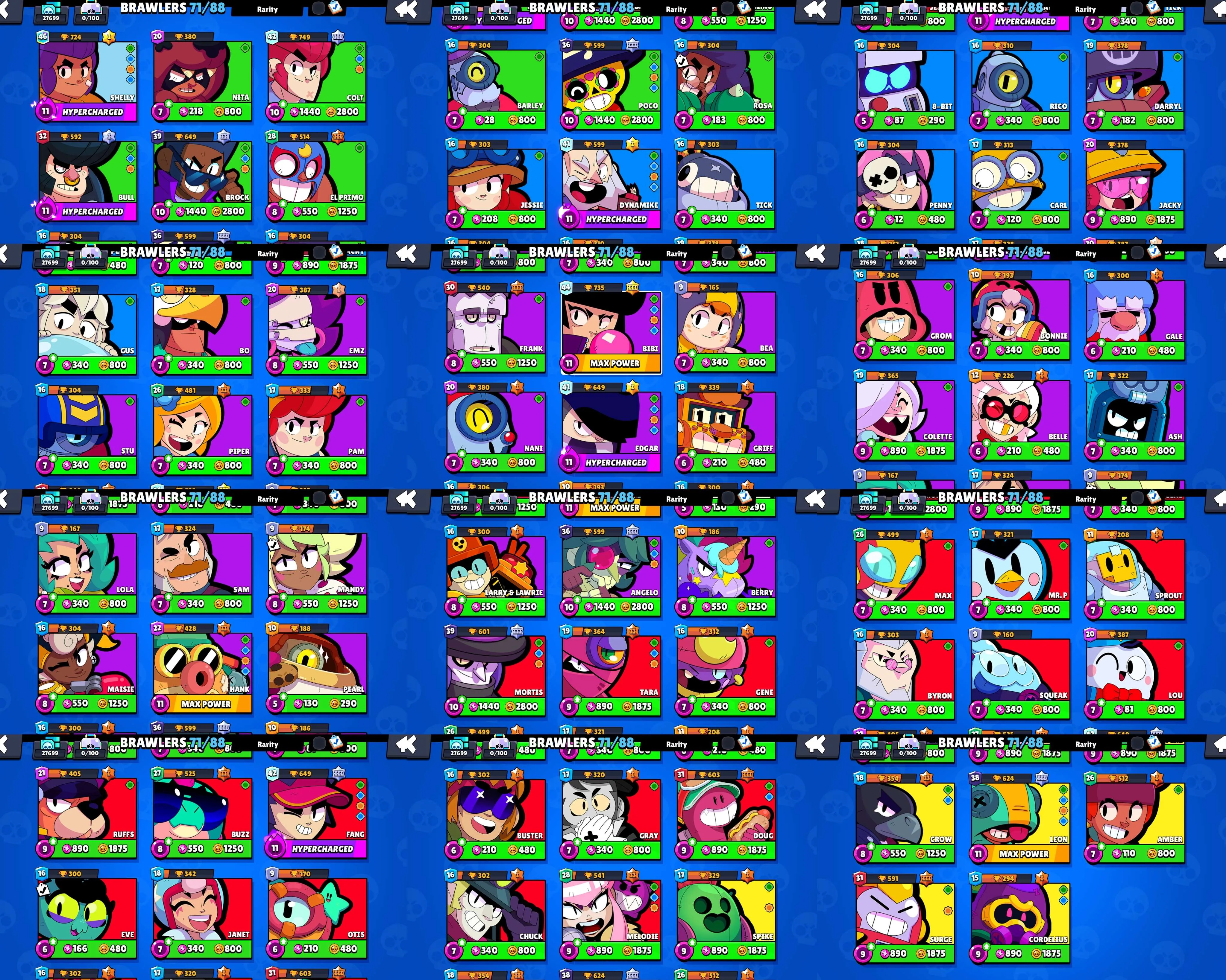 [71 BR] 🏆27700🏆 [MECHA MORTIS/DARK SAMURAI GENE/RODEO HANK/PIRATE BIBI ...