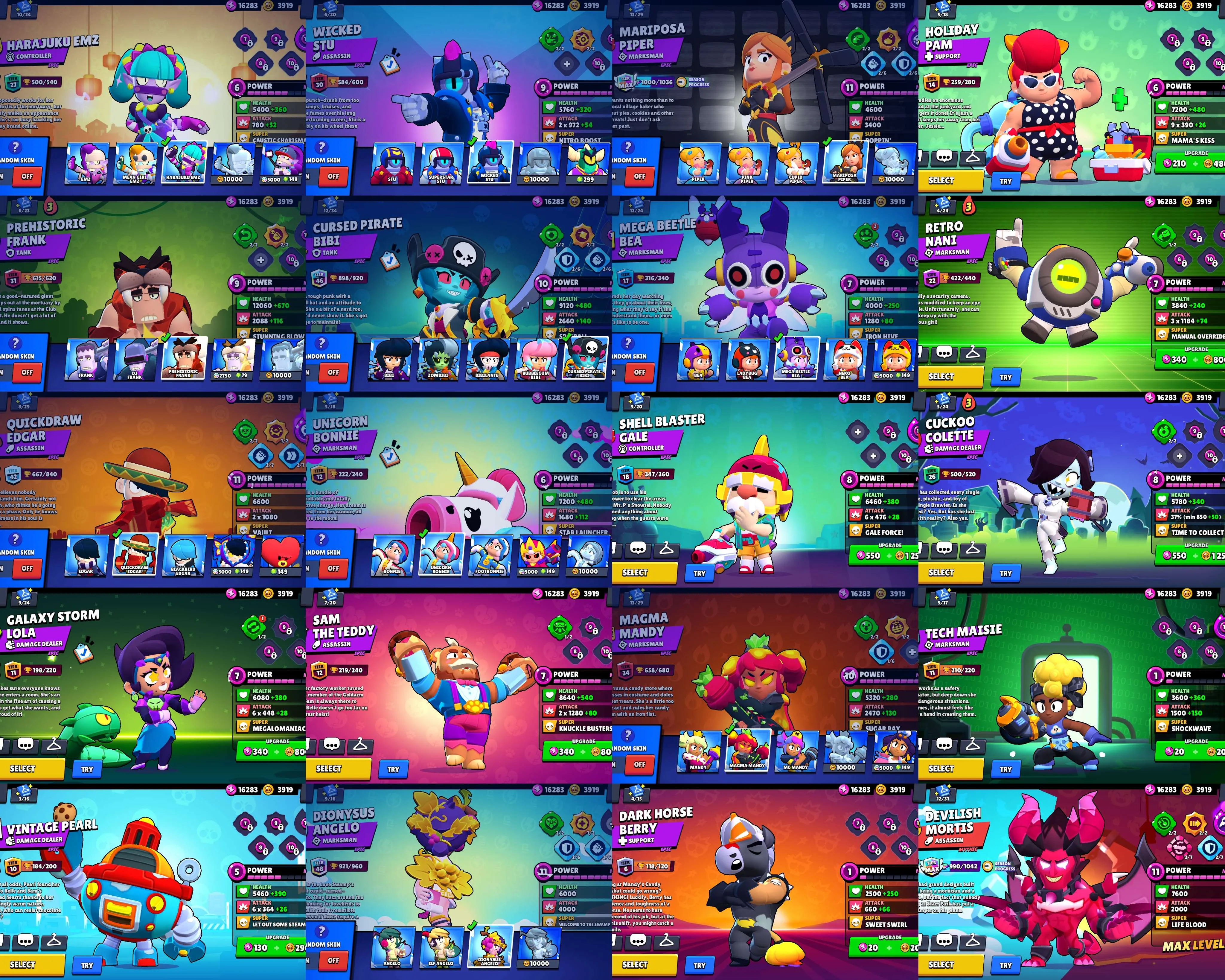 [73 BR] 🏆30900🏆 [75 GEMS/DEVILISH MORTIS/BANANAS COLT/WASP BO/HOOT HOOT ...