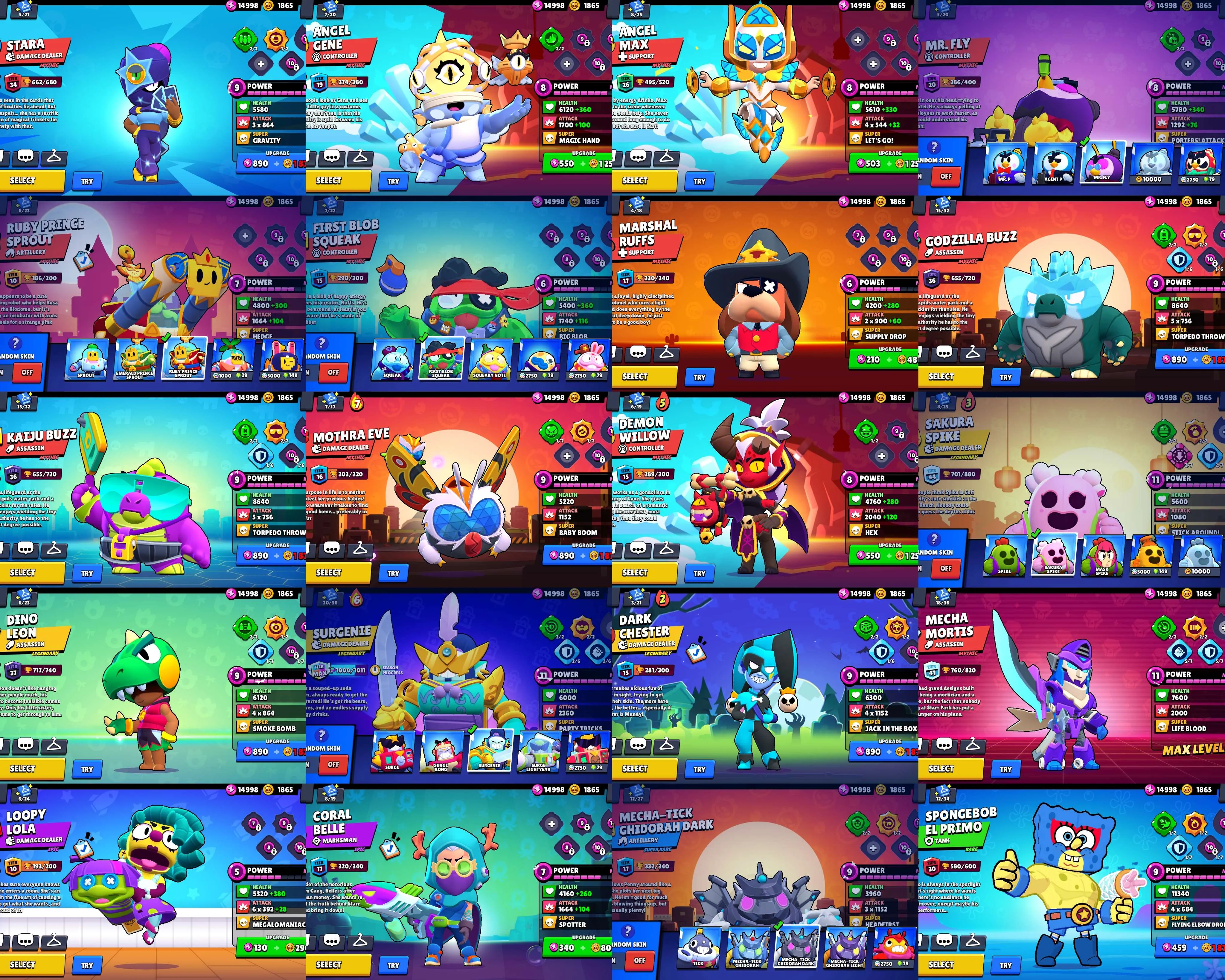 [74 BR]🏆 32500🏆 [163 GEMS AVAILABLE] MECHA MORTIS/3 MECHA TICK/SURGENIE/SPIRIT FRANK/ANGEL MAX ...