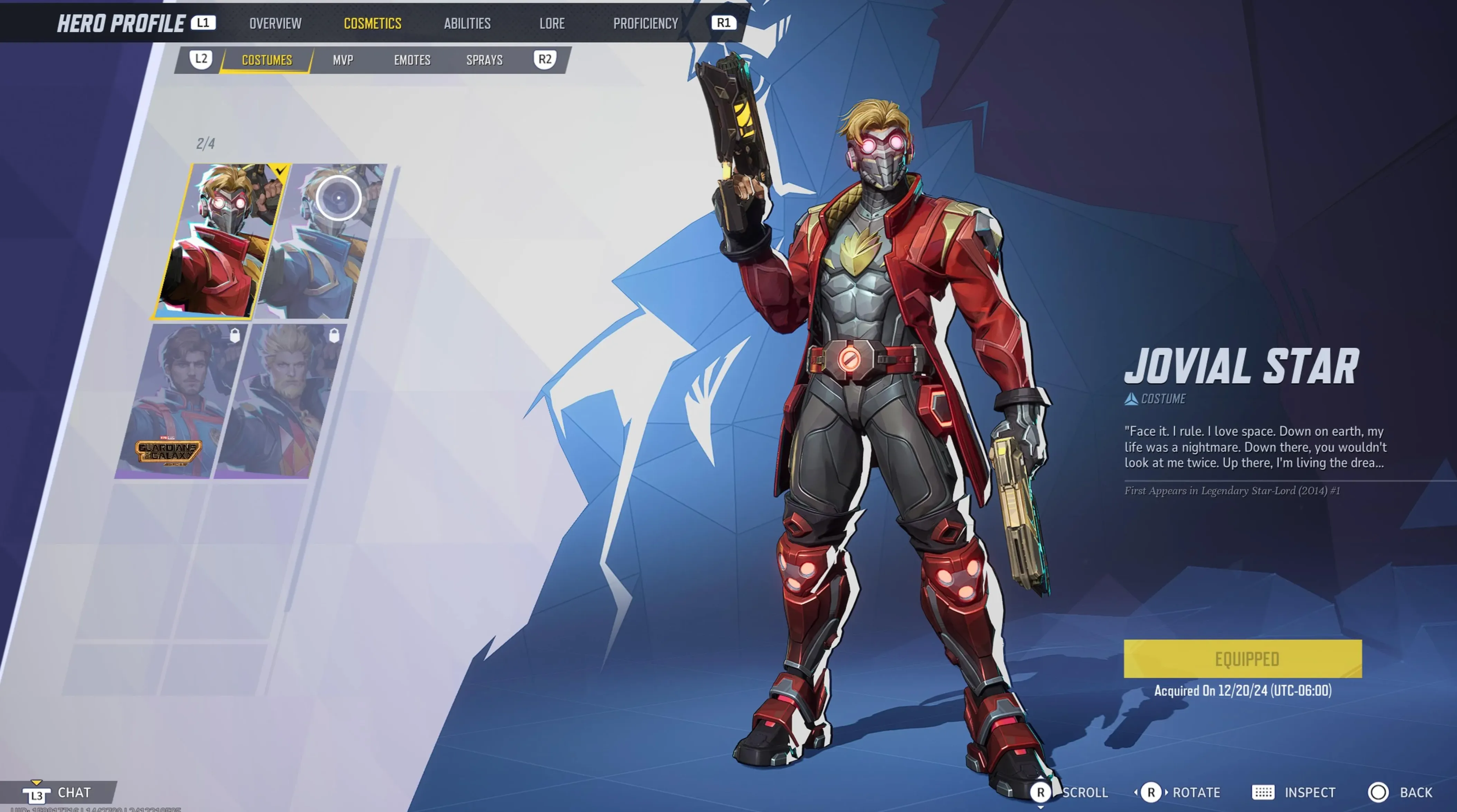 All Star-Lord Skins In Marvel Rivals | 1v9