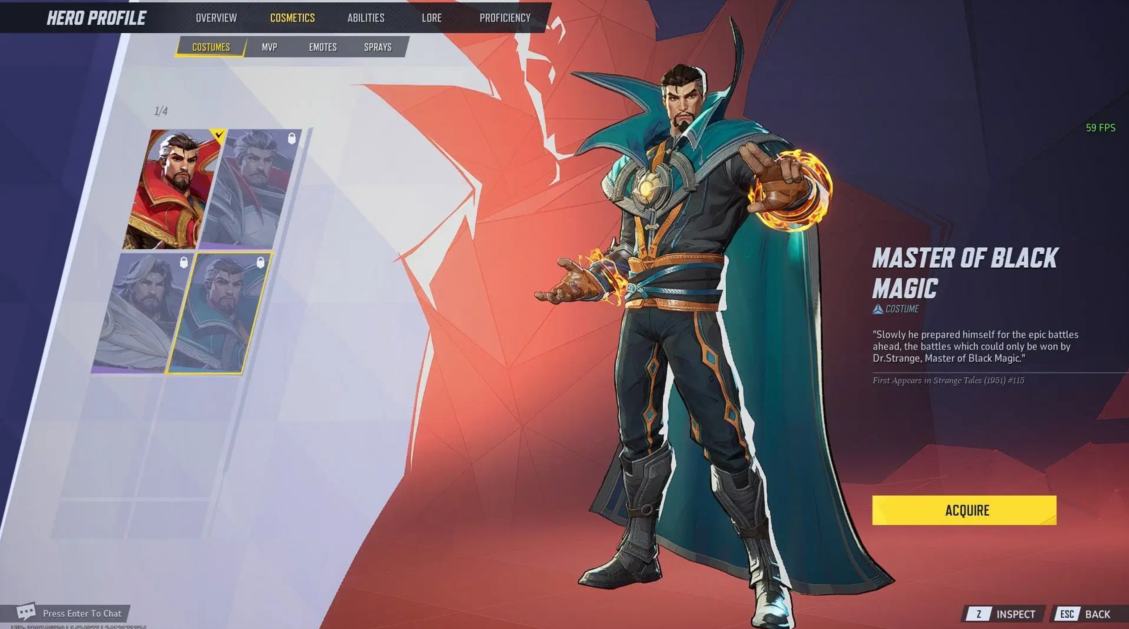 All Doctor Strange Skins In Marvel Rivals | 1v9